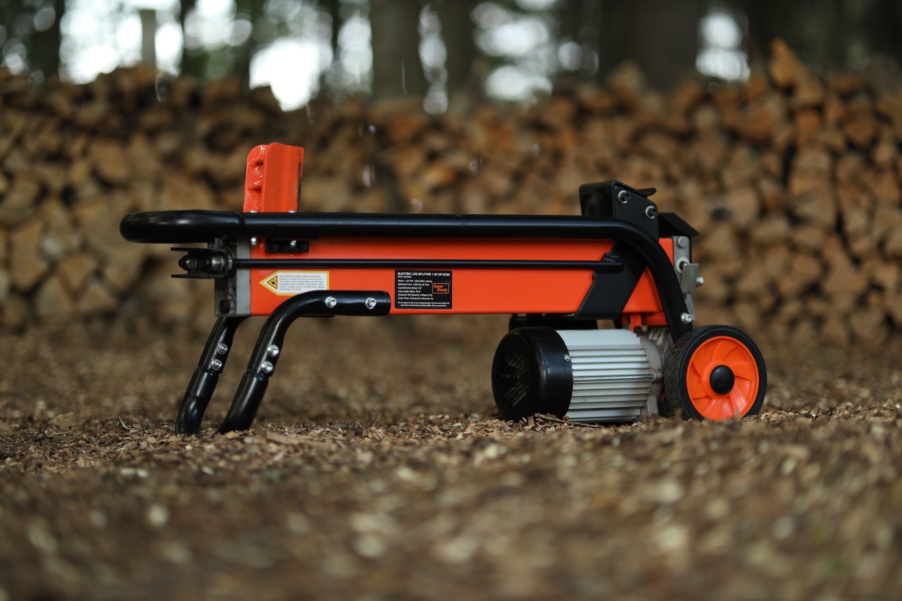 Winter Warmth Made Easy: Electric Wood Splitter for Cozy Firesides ...