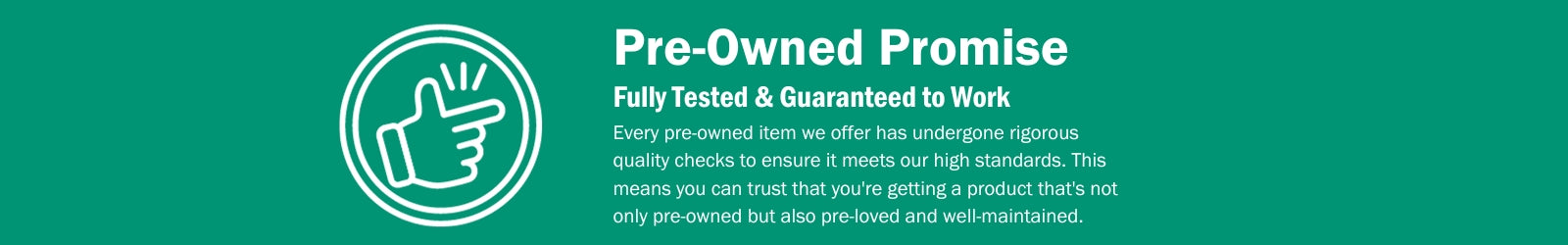 Certified Pre-Owned Products | Save Now | Great Circle US