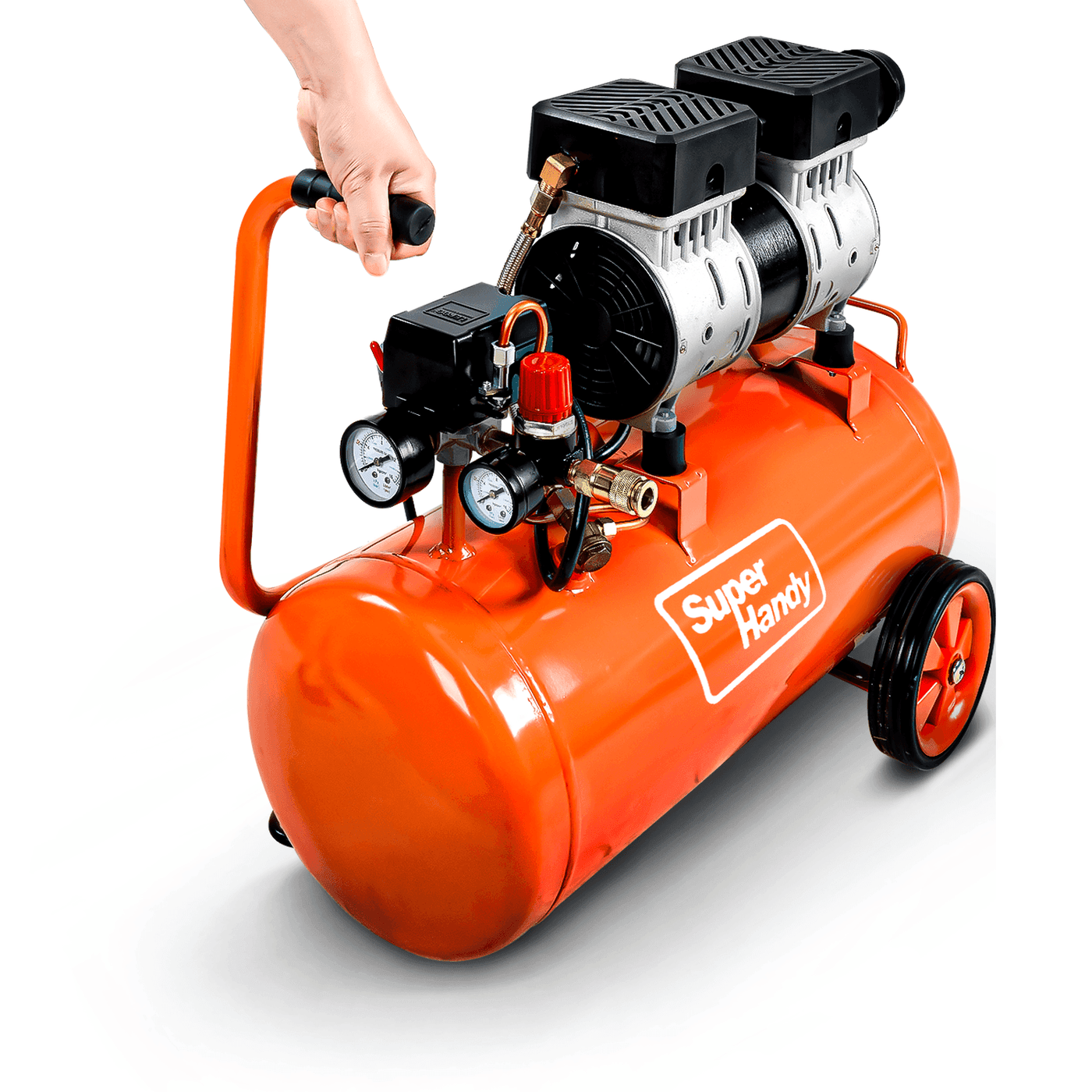 Pre-Owned SuperHandy Electric Air Compressor - 120V Corded, 6.3 Gal, 1 ...
